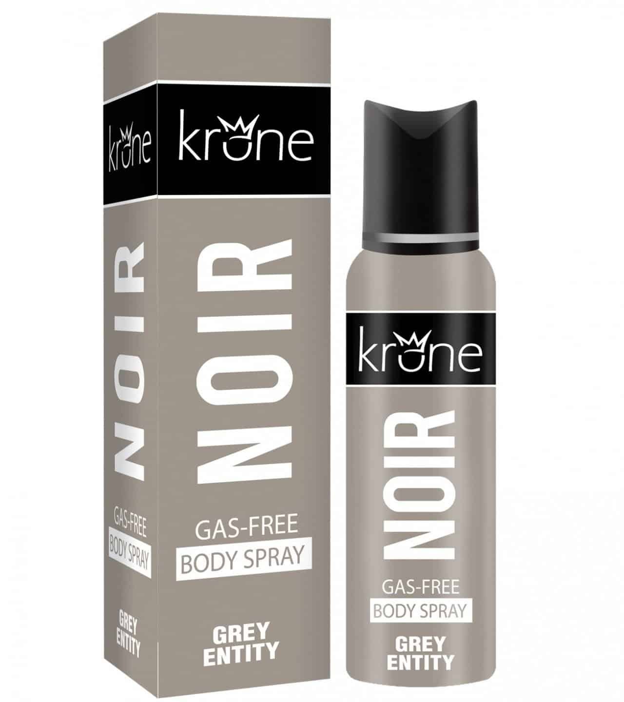 Krone Noir Grey Entity Perfume Body Spray – 125 ml – Edokan.pk